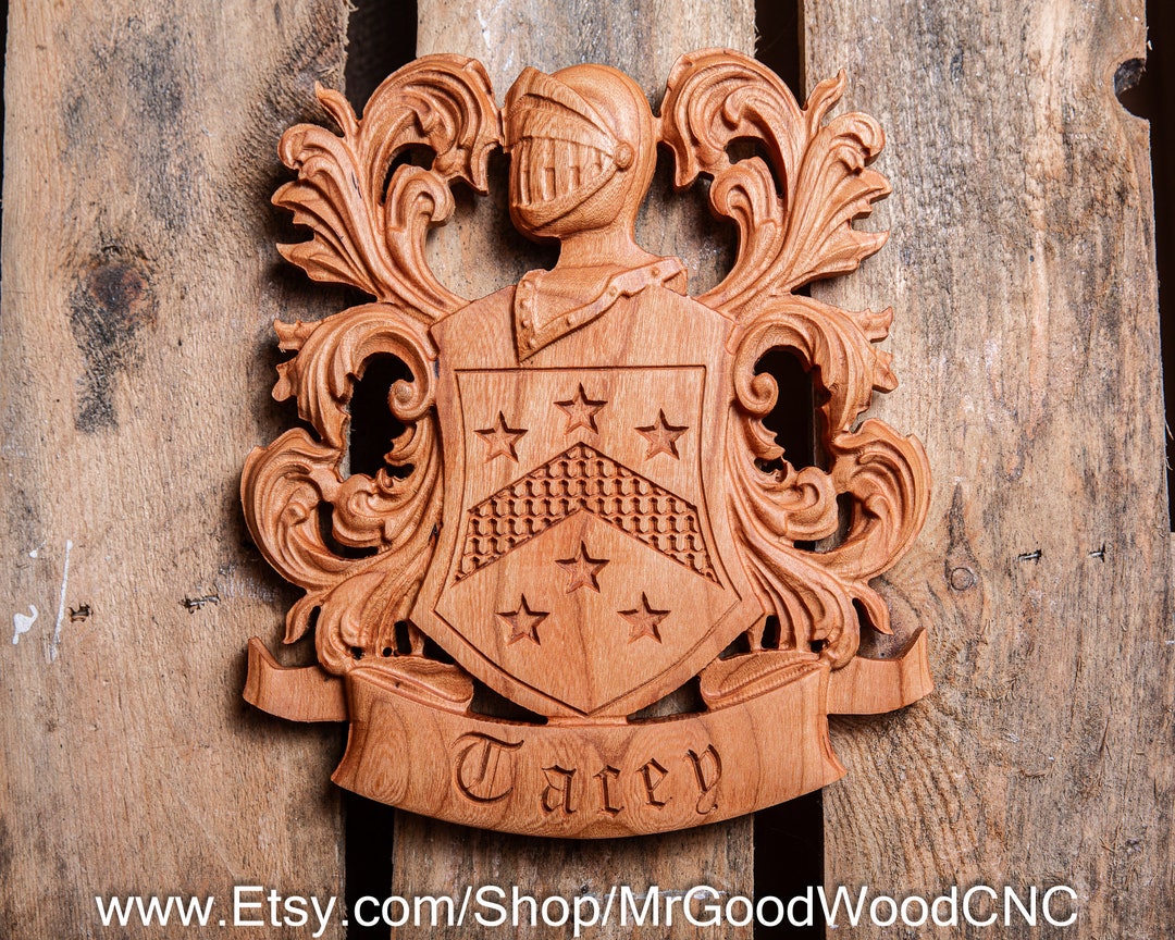 Tarey Family Crest | Personalized Coat of Arms | Family Heirloom | Best ...