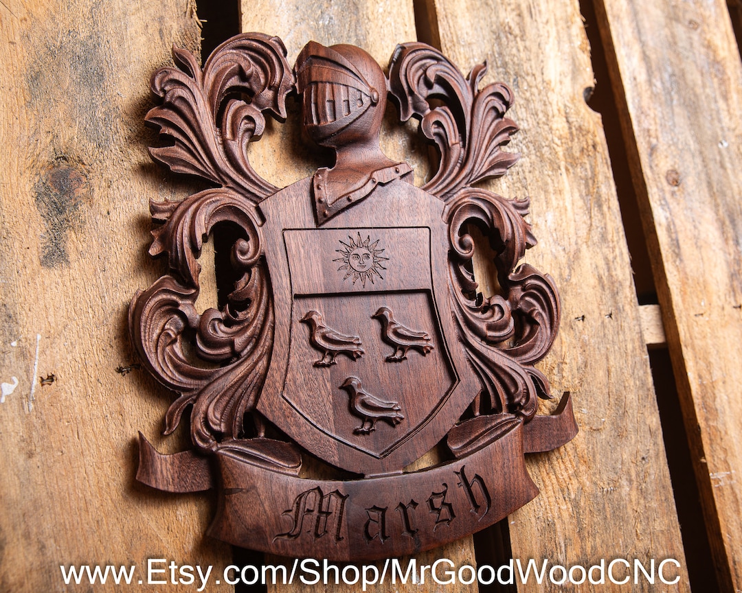 Marsh Family Crest | Personalized Coat of Arms | Family Heirloom | Best ...