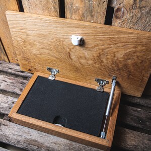 Wood American Flag Concealment Furniture, Hidden Gun Storage, Secret ...