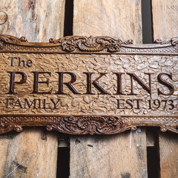 Custom Signs Established Sign - Etsy