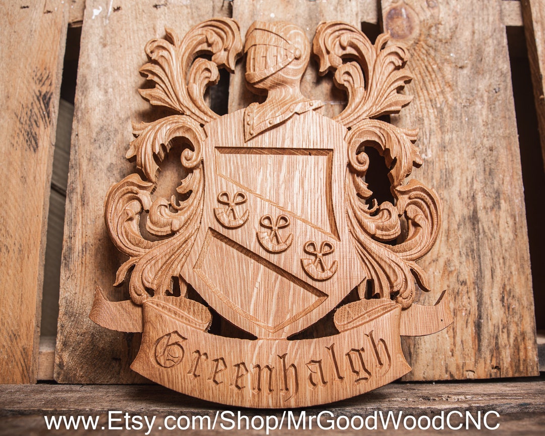 Greenhalgh Family Crest | Personalized Coat of Arms | Family Heirloom ...