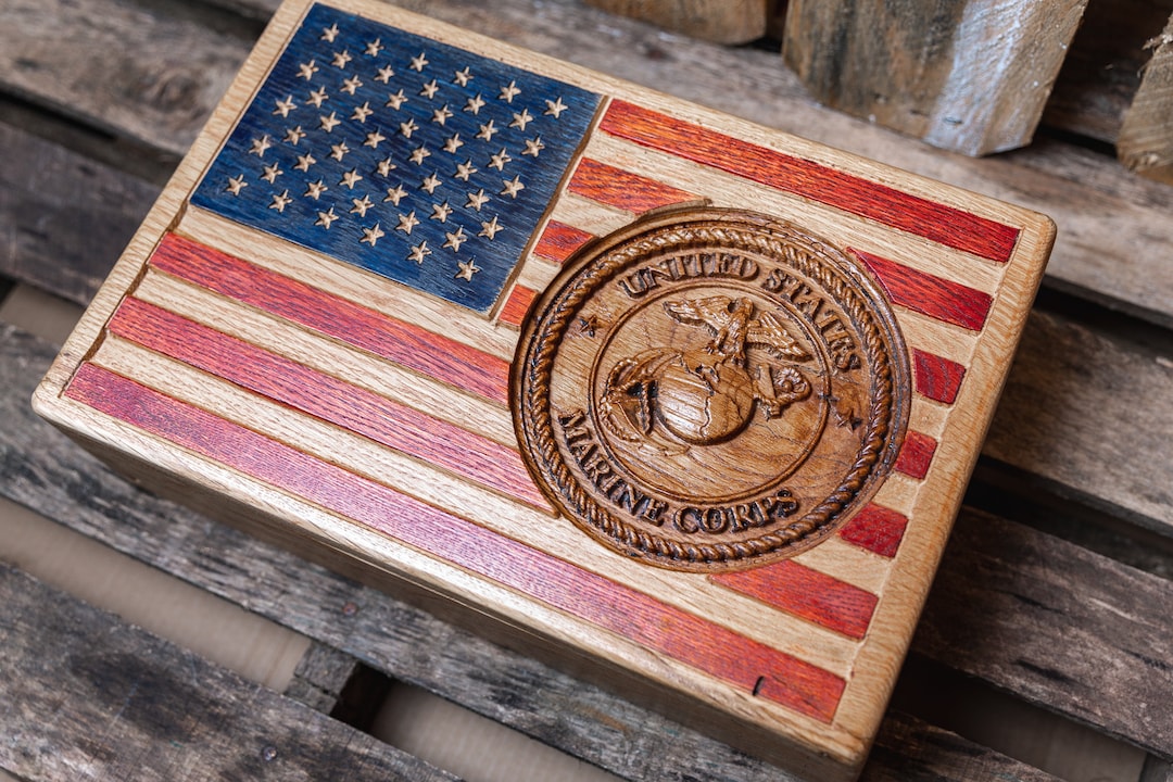 Personalized Military Keepsake Box | Retirement Gift | Army, Navy, Air ...