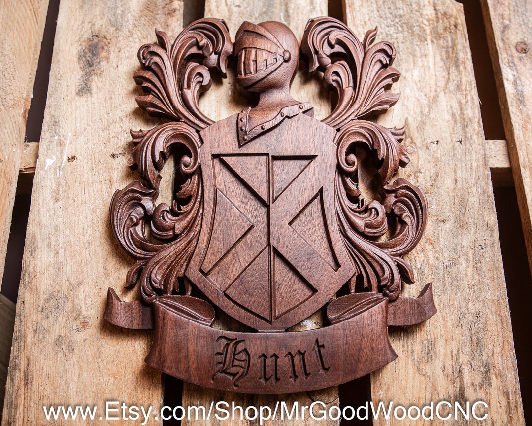 Hunt Family Crest | Personalized Coat of Arms | Family Heirloom | Best ...