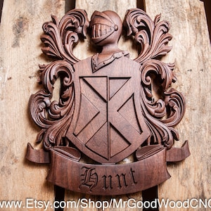 Hunt Family Crest | Personalized Coat of Arms | Family Heirloom | Best ...
