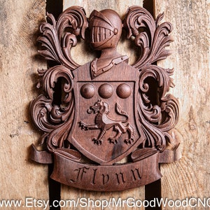 Flynn Family Crest | Personalized Coat of Arms | Family Heirloom | Best ...