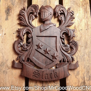 Slack Family Crest | Personalized Coat of Arms | Family Heirloom | Best ...