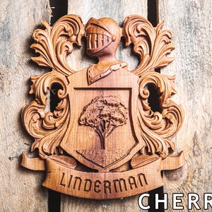 Wood Family Crest | Personalized Coat of Arms | Family Heirloom | Best ...