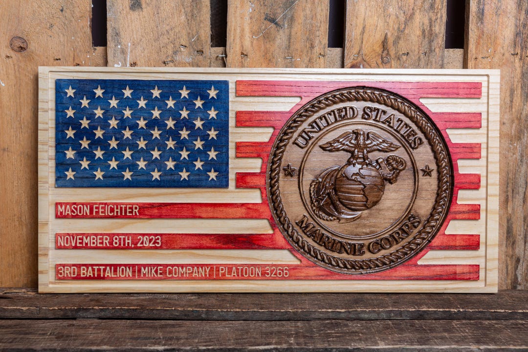 Marine Corps Gift, Marine Corps Retirement Gift, Marine Corps ...