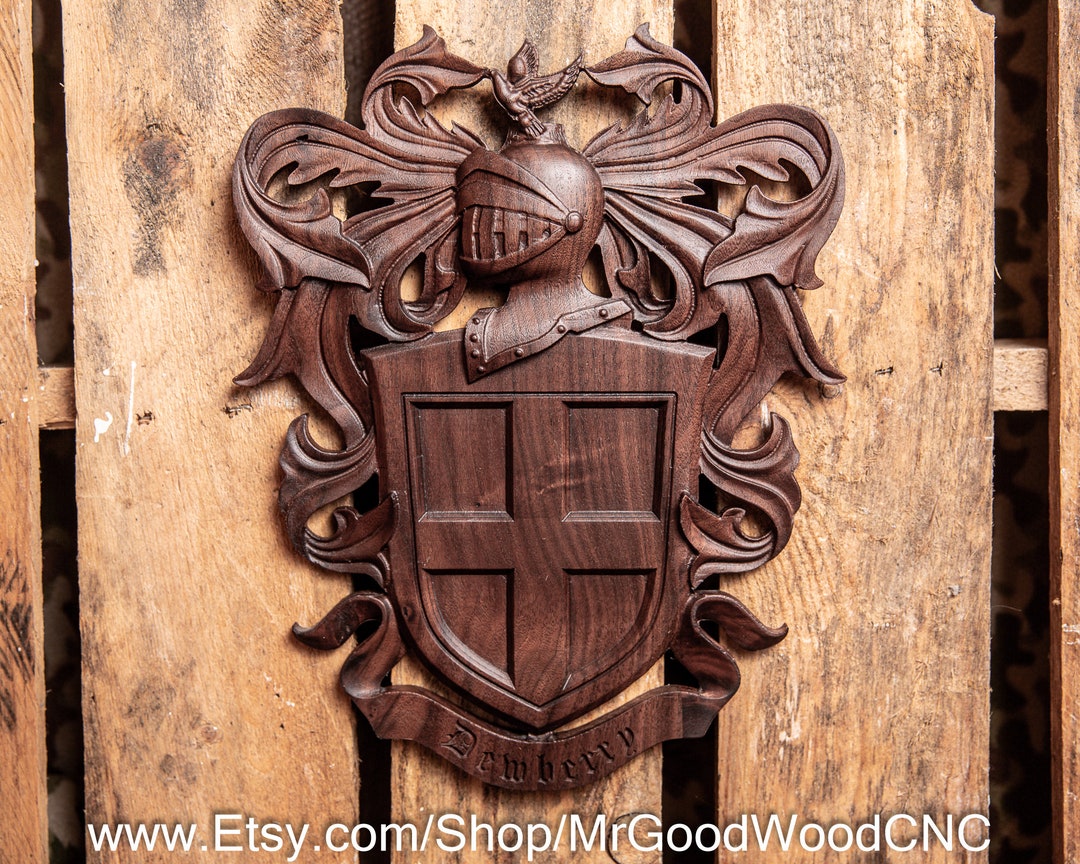 Demberry Family Crest | Coat of Arms | Personalized Wedding Gift ...