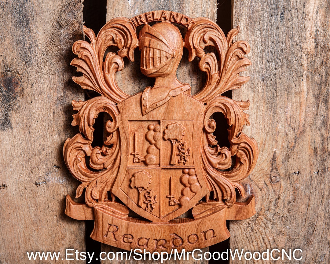 Reardon Family Crest | Personalized Coat of Arms | Family Heirloom ...