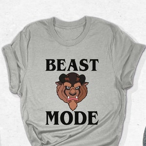 Beast Mode Shirt, Beast Shirt, Beast Disney Shirt, Disney Shirt, Disney ...