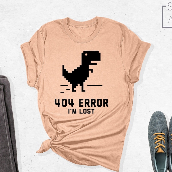 Lost Dinosaur Shirt - Etsy