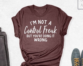 Funny Control Shirt - Etsy