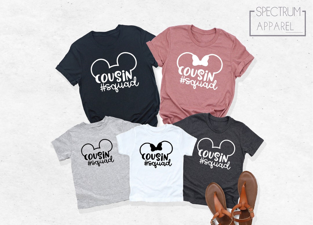 Disney Cousin Squad, Disney Cousins Trip, Disney Cousin Shirts, Disney ...
