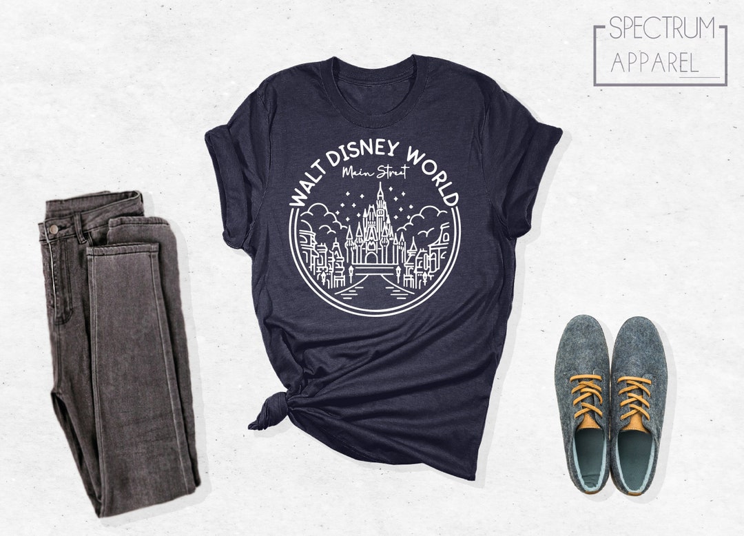 Walt Disney World T-shirt, Magic Kingdom Shirts, Disneyland Tee Gifts ...