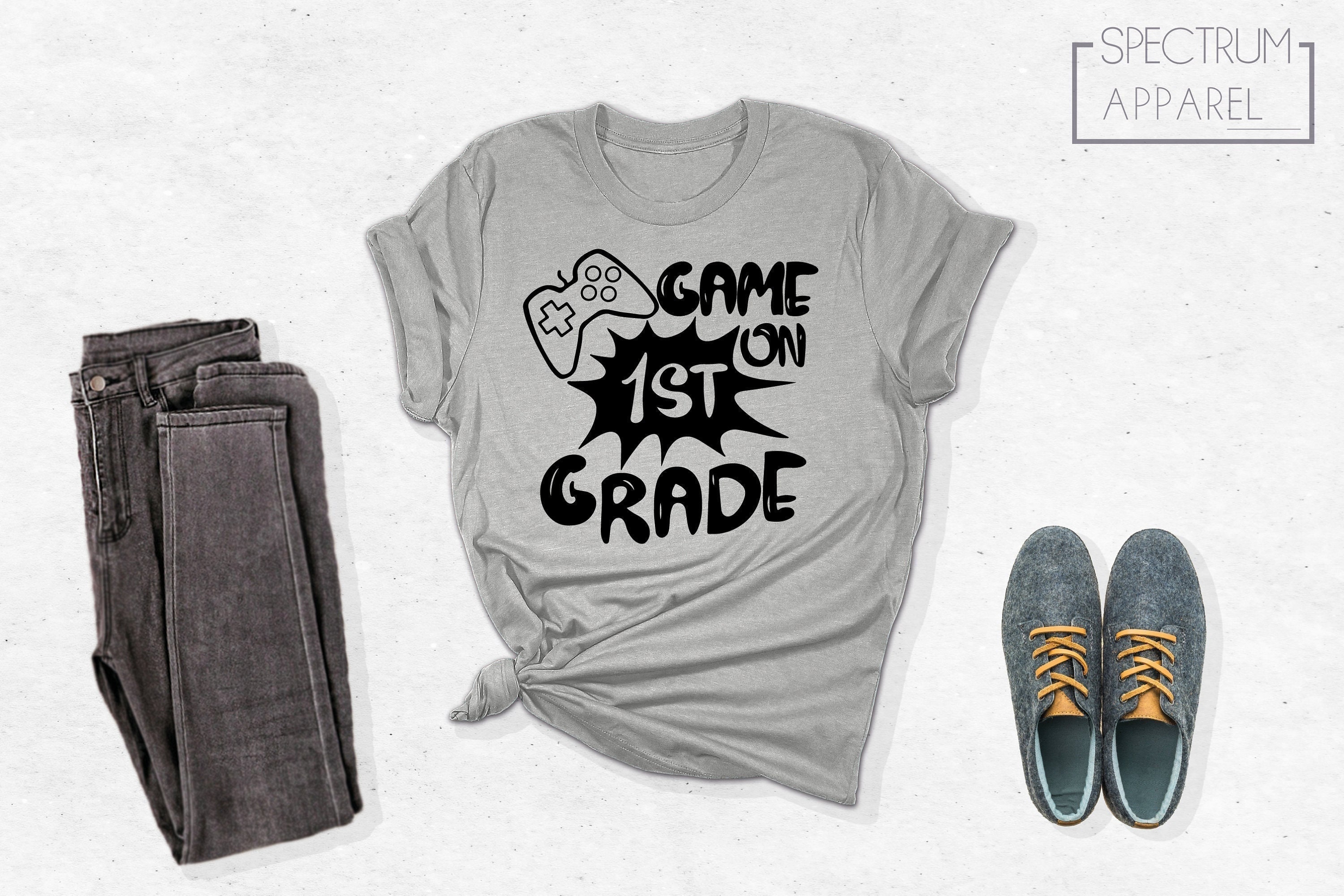 Game on First Grade Shirt First Grade Shirt 1st Grade Shirt - Etsy