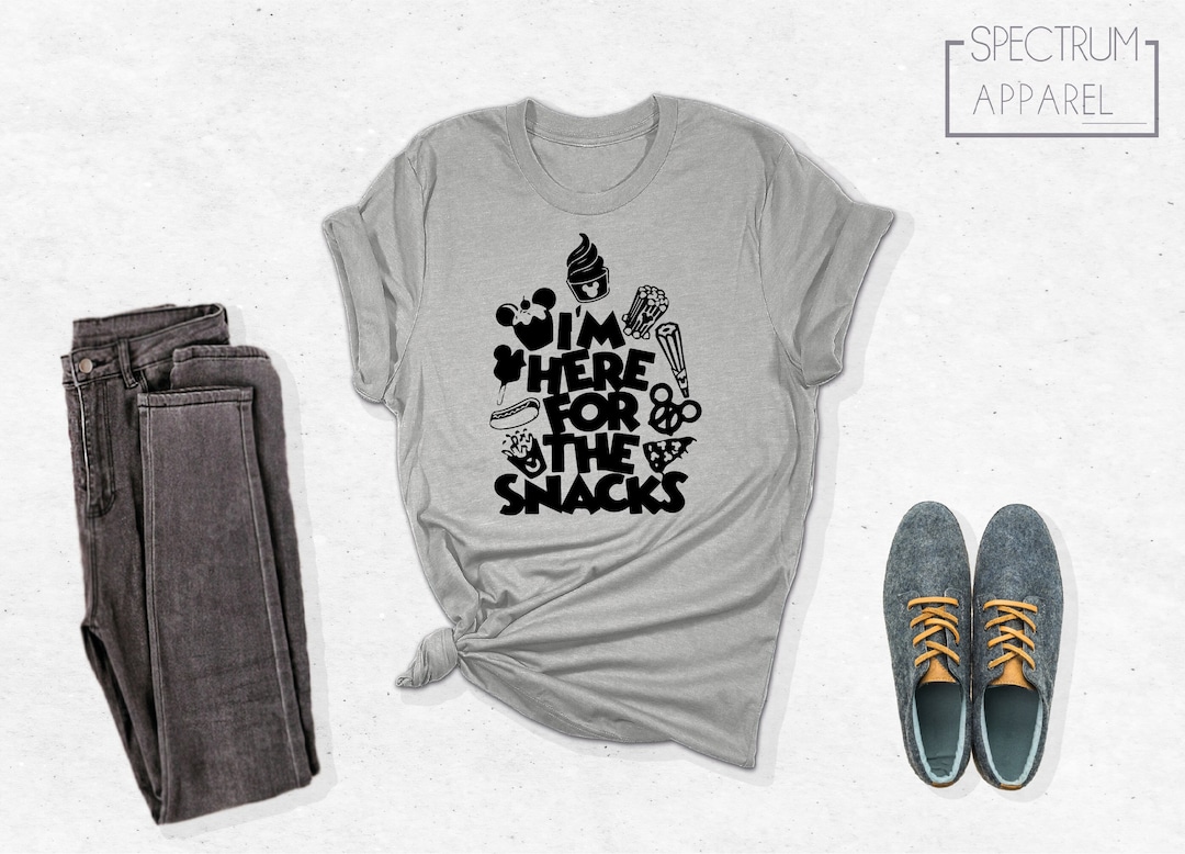 I'm Here for the Snacks Shirt, Mouse Park Shirts, Disney Trip Outfit ...