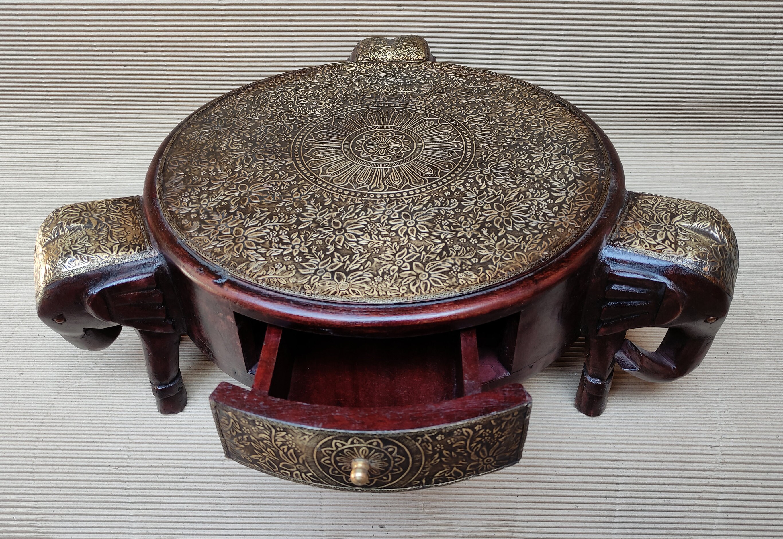 Wood Chowki Wooden Low Table Pooja Chowki Handcrafted 3 - Etsy UK