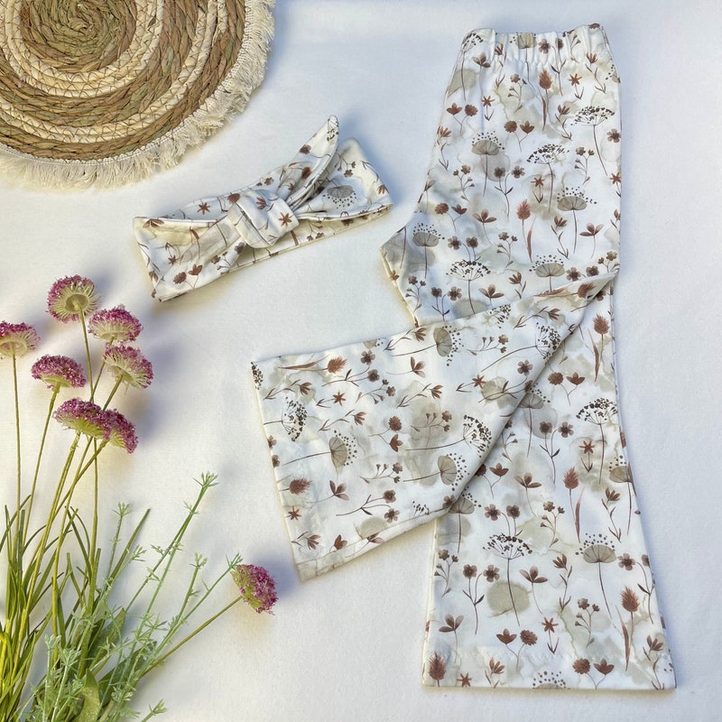Schlaghose flower power - Etsy.de