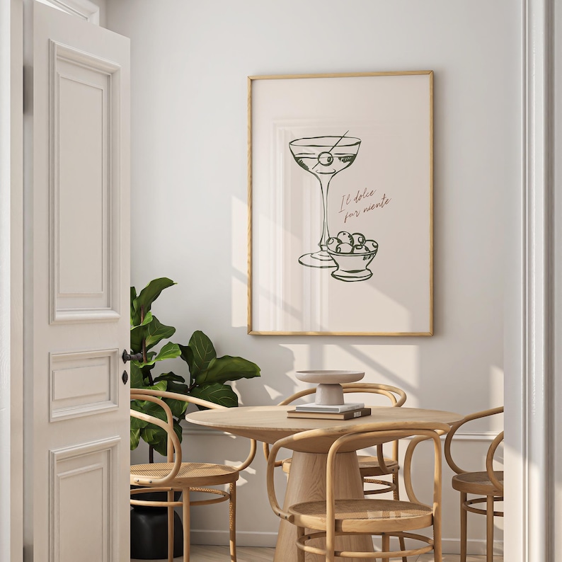 Il Dolce Far Niente Print, Italian Wall Art, Positive Vibes Art Print ...