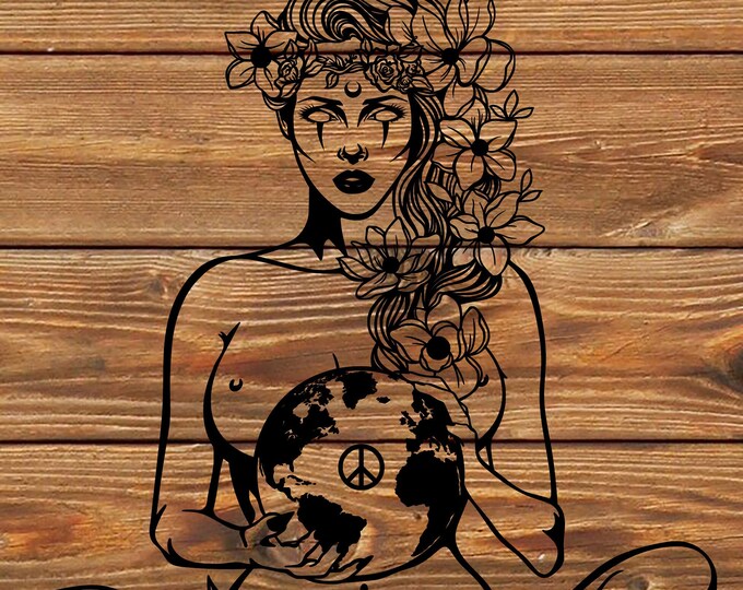 Hecate Goddess SVG PNG Designs | Witchcraft Digital Clipart | Mystical ...