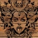 PNG SVG File Mother Nature Goddess of Earth Tattoo Stencil for Cricut ...