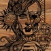 PNG SVG File Mother Nature Goddess of Earth Tattoo Stencil for Cricut ...