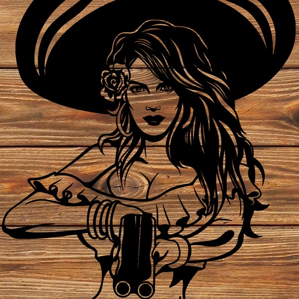 Sexy Girls Stencil Etsy