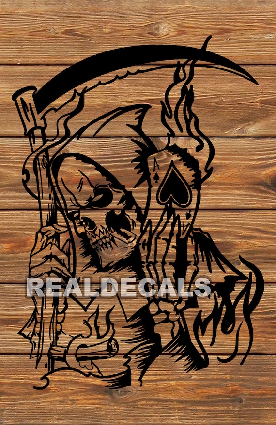 Evil Reaper Tattoo Designs