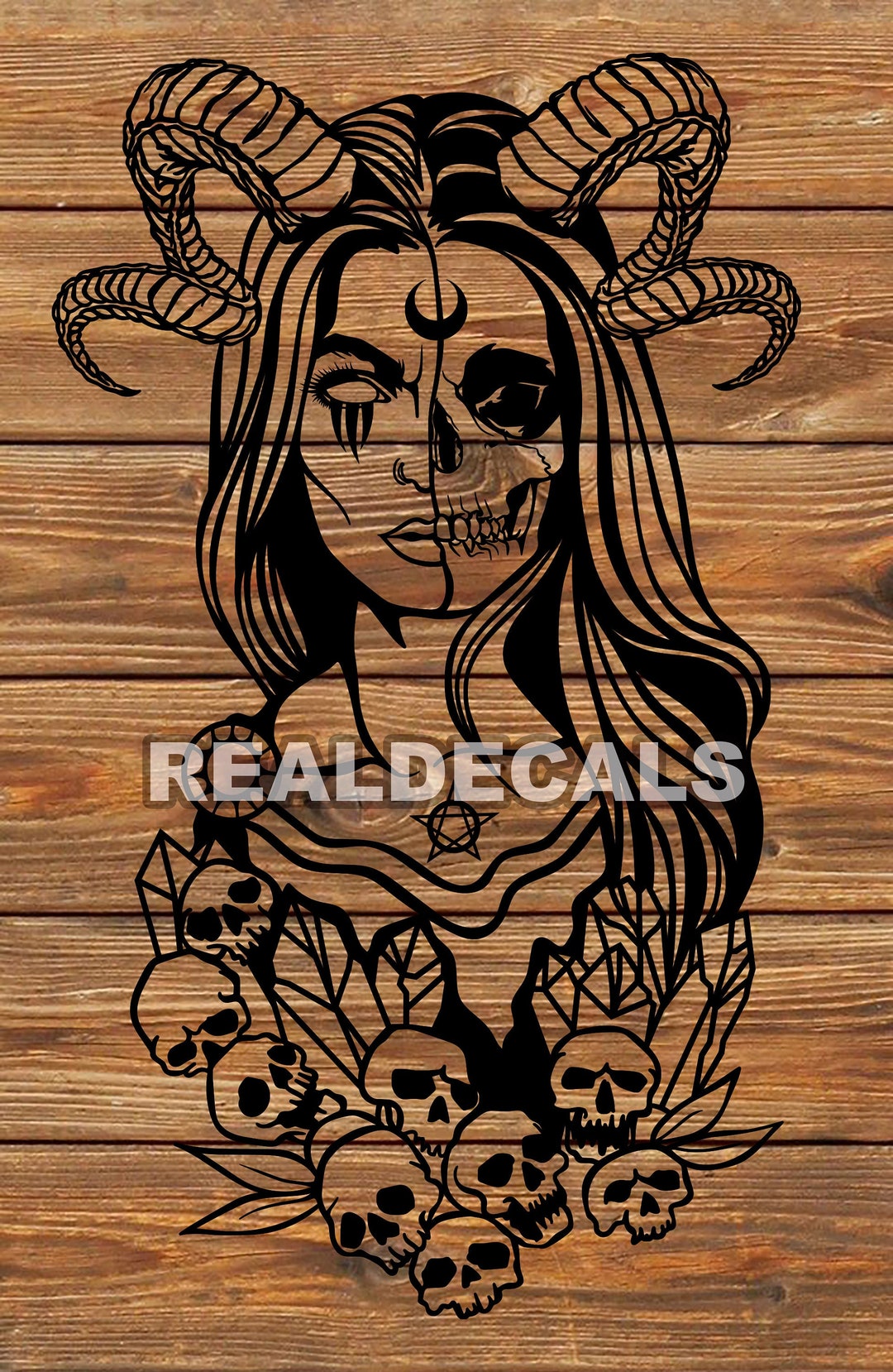 PNG SVG DXF File - Hel - Goddess - Norse Goddess - Viking -tattoo ...