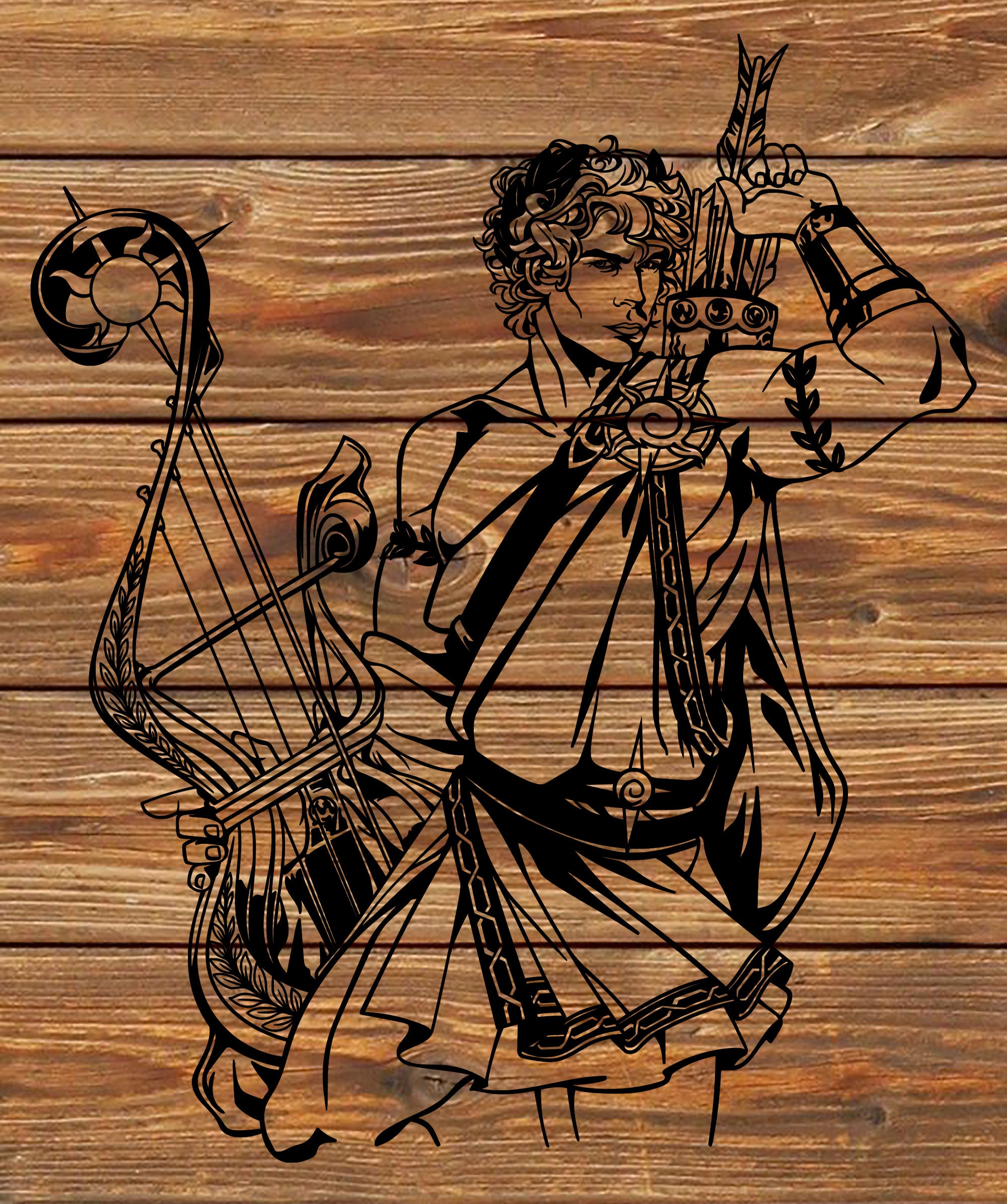 Greek God Apollo Tattoos