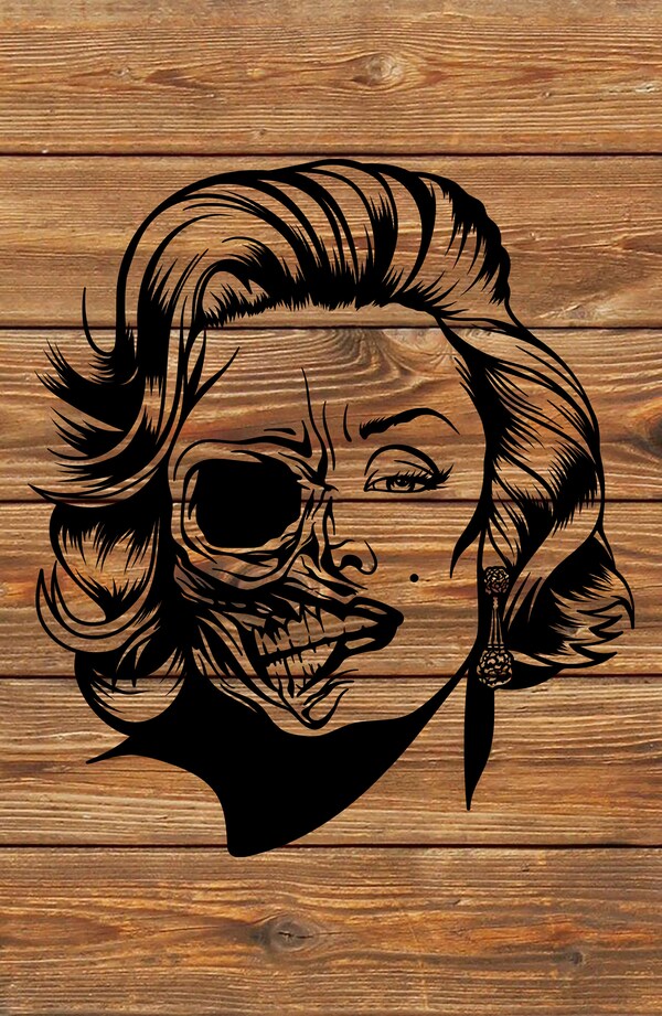 Marilyn Monroe SVG File - Etsy Canada