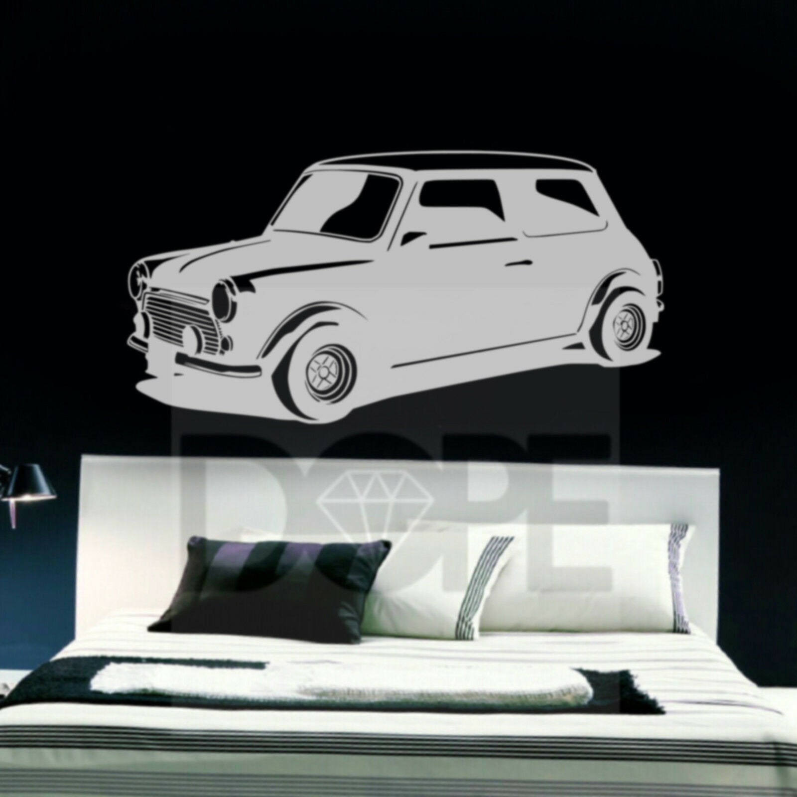 RD24 Mini Cooper Classic Car Vinyl Sticker Wall Art Decal | Etsy