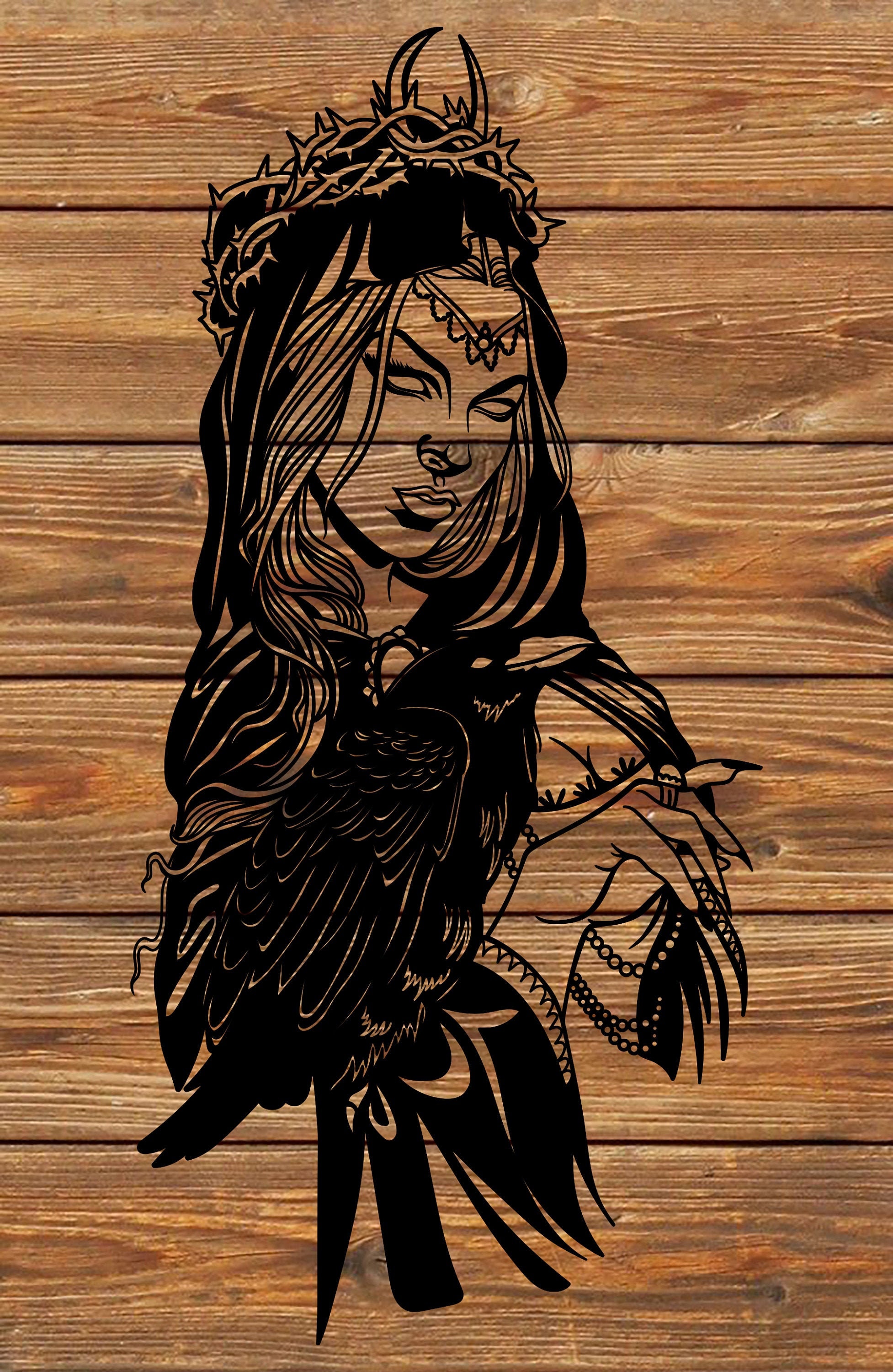 PNG SVG File Wiccan Witch Wicca Woman Witchcraft | Etsy