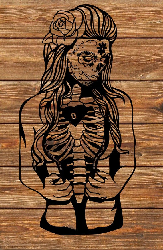PNG SVG File Day of the Dead Girl All Saints Day All Souls - Etsy Australia