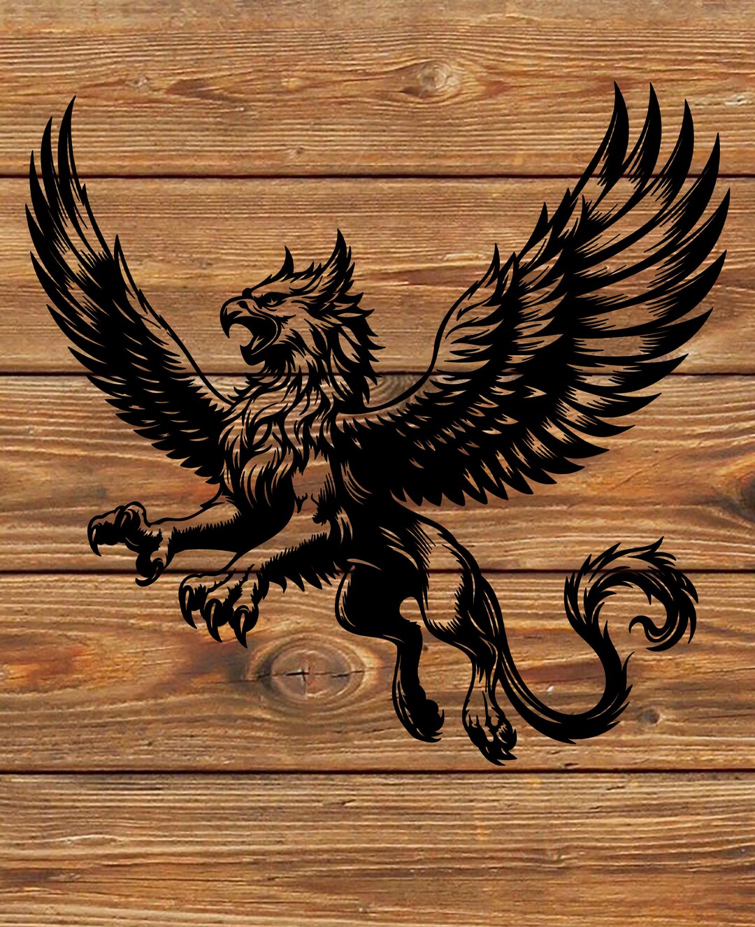 Tribal Gryphon Tattoo