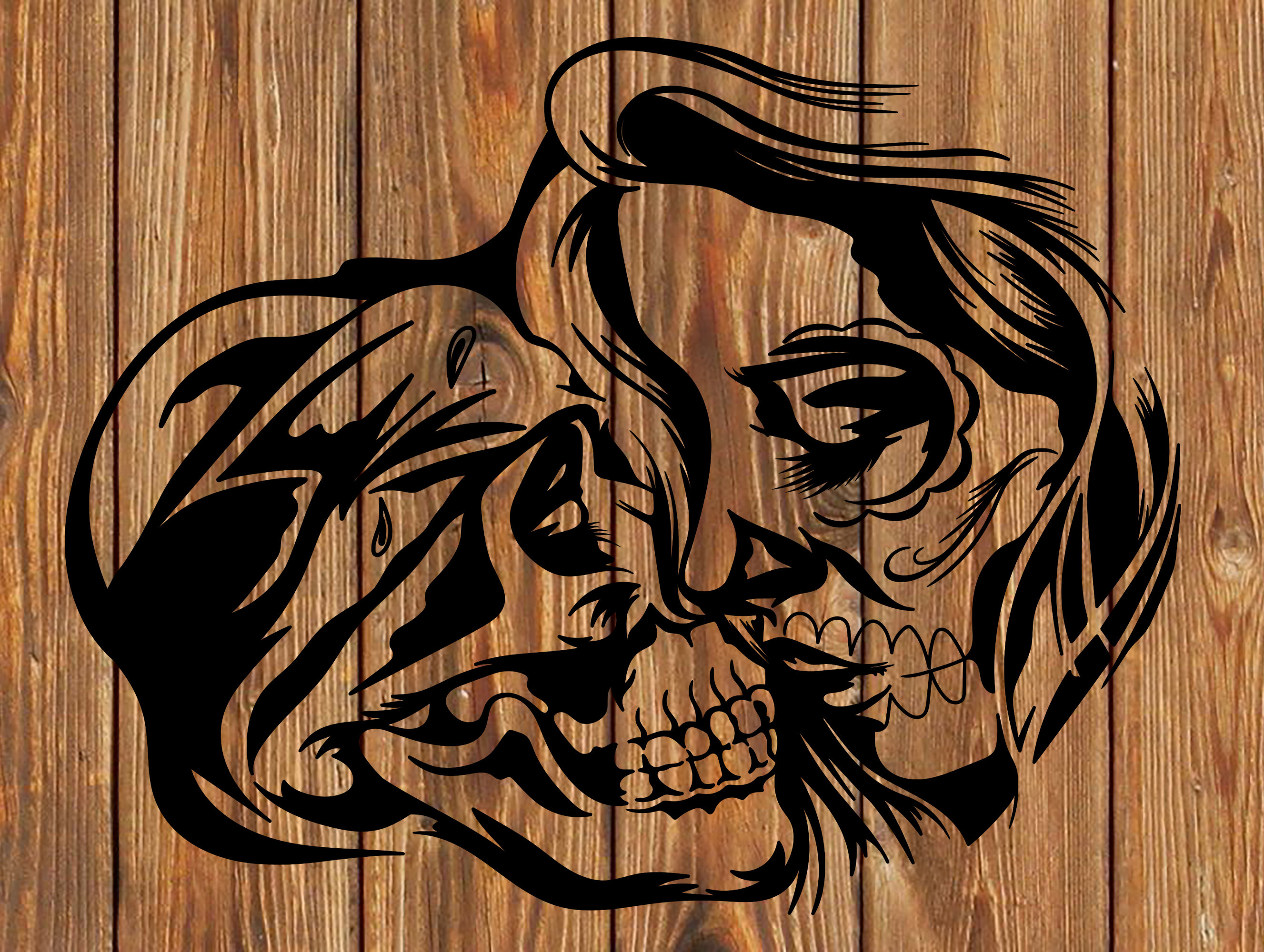 Day Of The Dead Girl Stencils