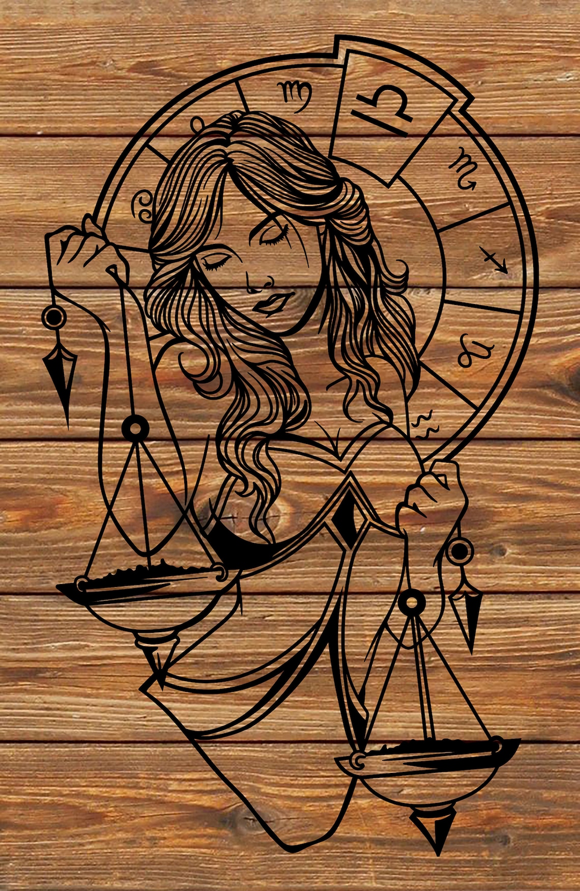 PNG SVG File All 12 Star Signs Tattoo BUNDLE Stencil for - Etsy