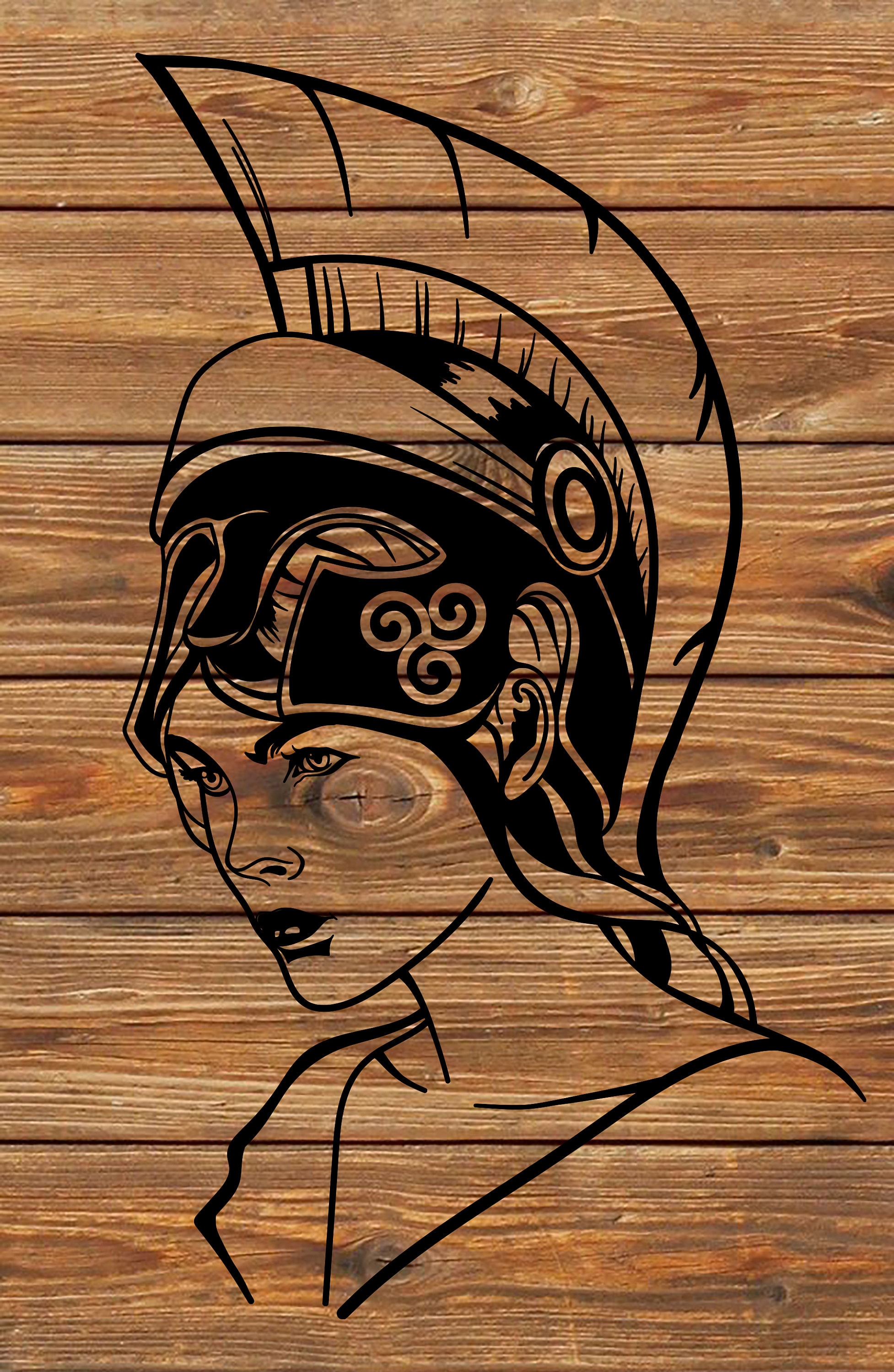 Drawing & Illustration Digital Vinyl Cutter PNG SVG File Athena Greed ...