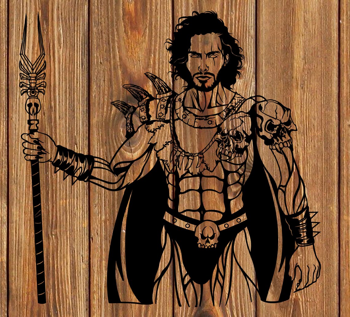 PNG SVG File Hades God Greek God of the Underworld - Etsy