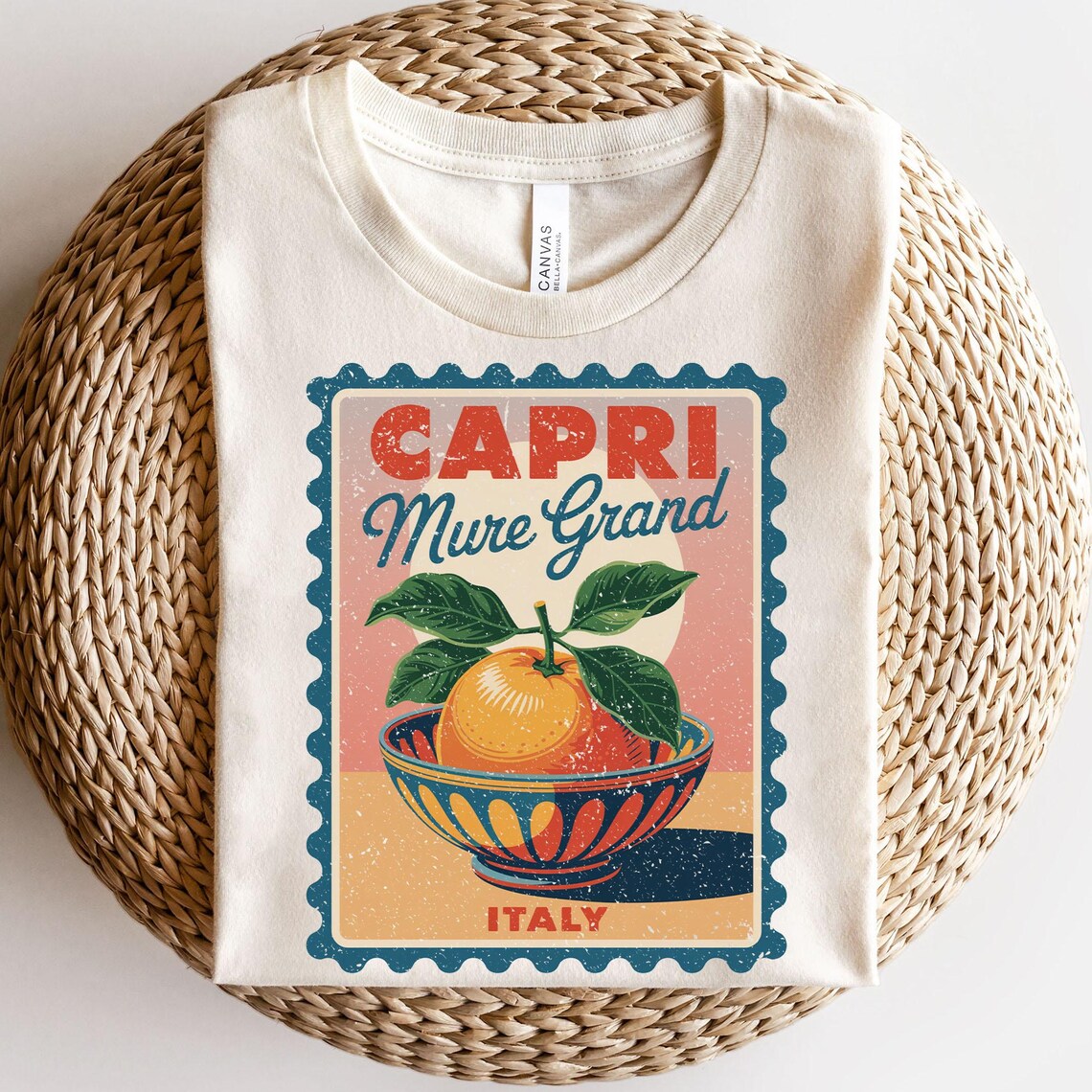 Capri Italy PNG, Italian Island Sublimation, Summer Vacation Graphic ...