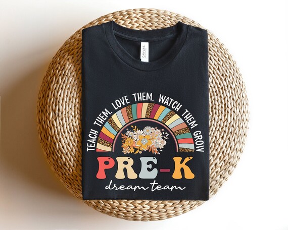 Pre-k Dream Team Shirt Pre K Teacher Shirt Kinder Crew - Etsy