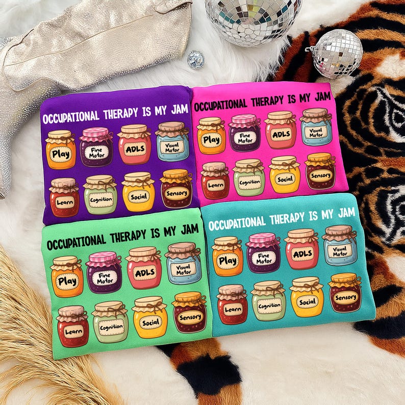 Occupational Therapy is My Jam Png, Funny OT Png, Mental Health ...