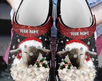 Christmas Clogs Shoes - Etsy