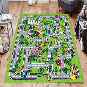 Road Map Floor Mat Car - Etsy