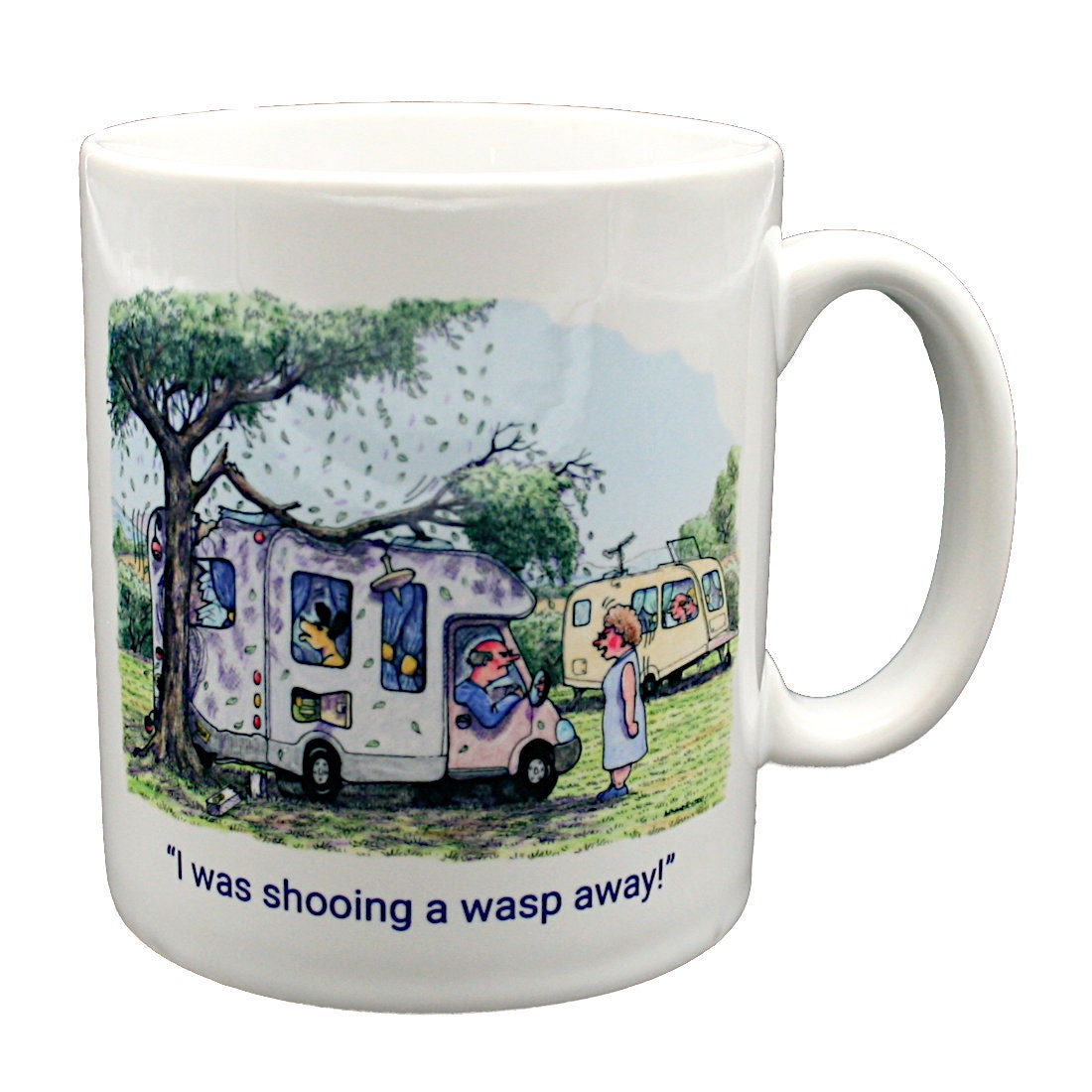 Camping-car Camping-car Humour Dessin animé Drôle cadeau Mug - Etsy France