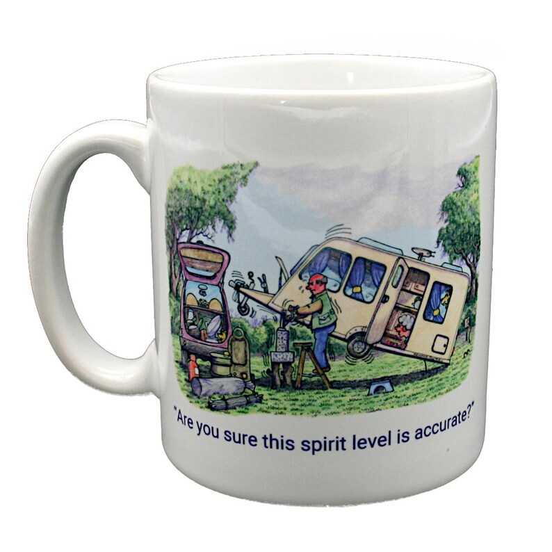 Caravane Caravanning Humour Dessin Animé Drôle Cadeau Mug - Etsy France