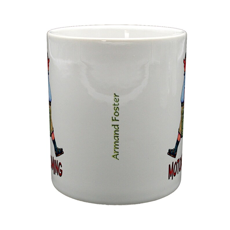 Love Motorhome Motor Home Humour Cartoon Funny Gift Double Sided Mug ...
