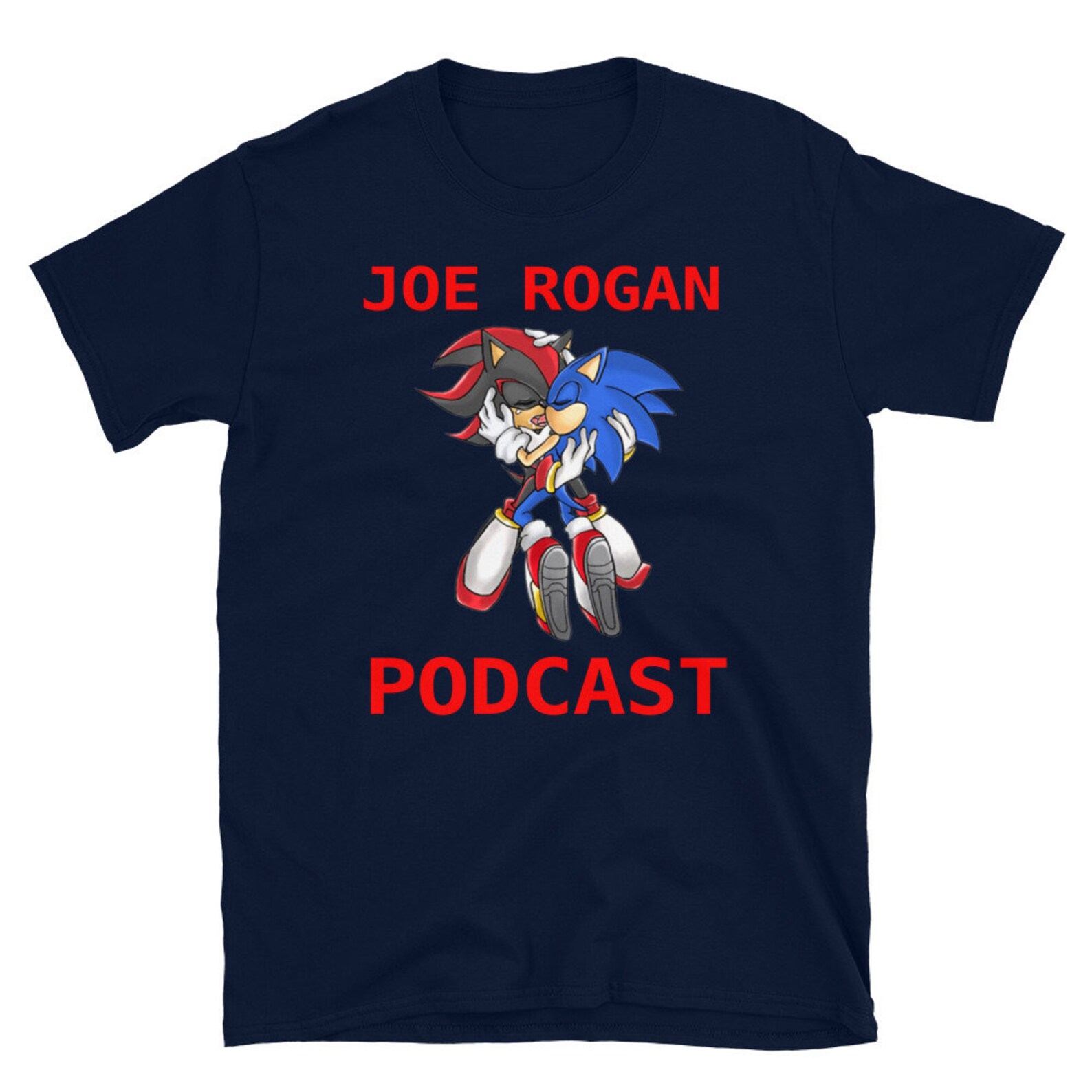 Joe Rogan Podcast Unisex T-shirt Podcast Sonic Kiss Shadow - Etsy
