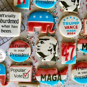 Trump Sugar Cookies - Etsy